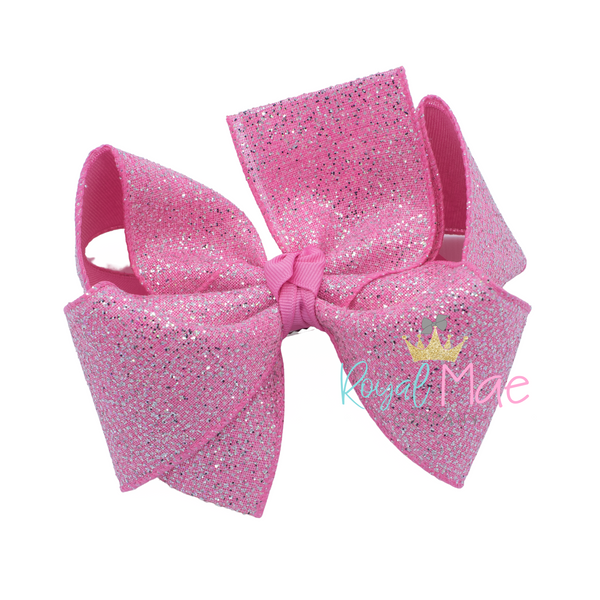 {Dancing Queen} Hair Bow - PIXIE PINK - Royal Mae Co.